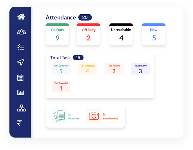 Field Employee Attendance & Leave Management Tracking Software