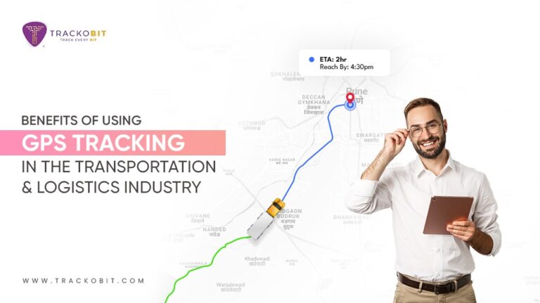 Using GPS tracking in transportation and logistics industry