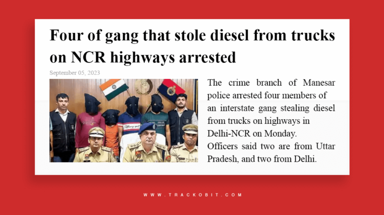 How to Stop Diesel Theft From Vehicles? 5 Smart Ways