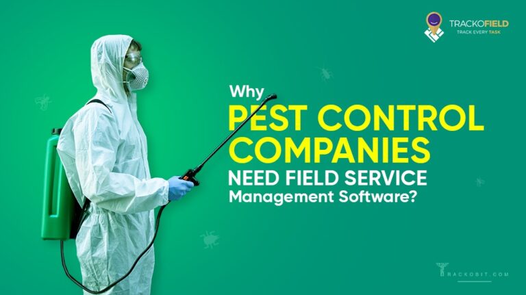 Field service management software for pest control company