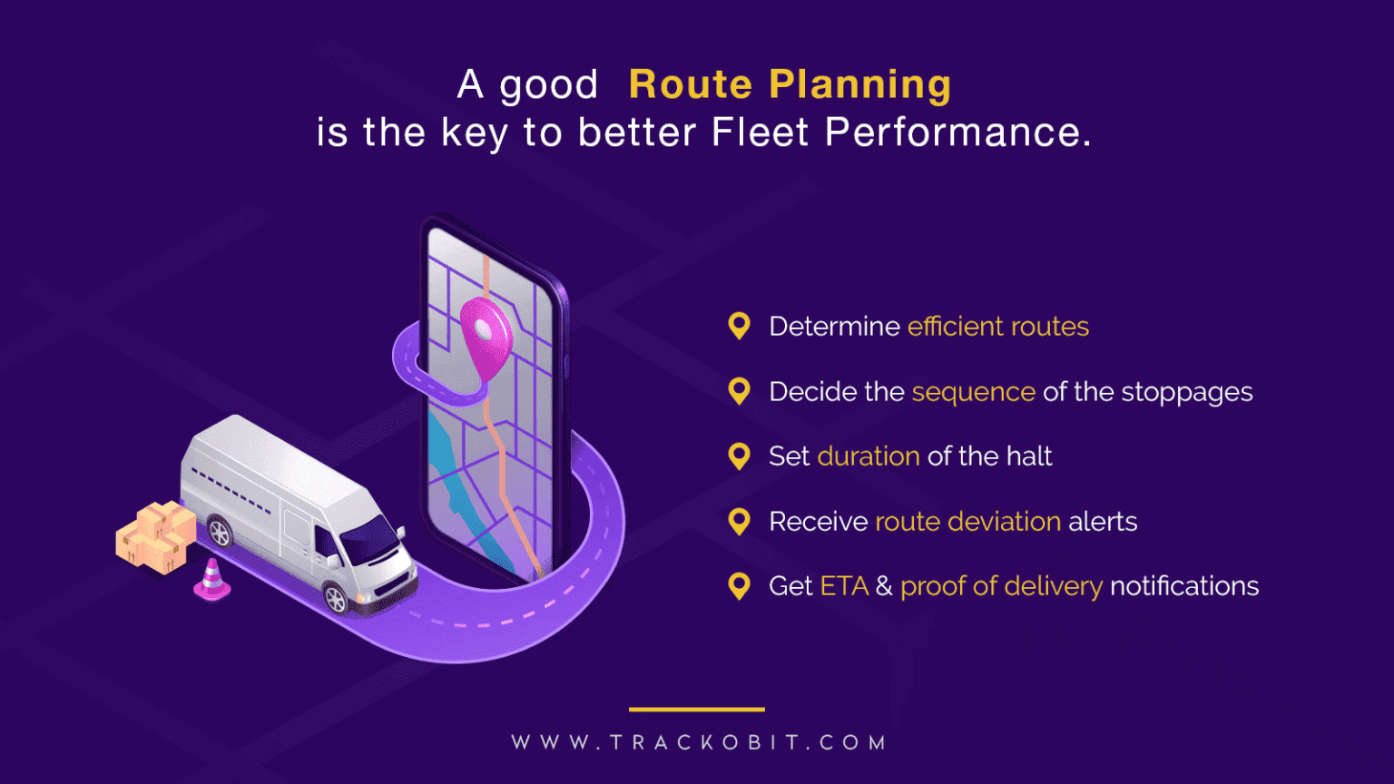 Benefits of Route Management Solutions in Fleet Business.